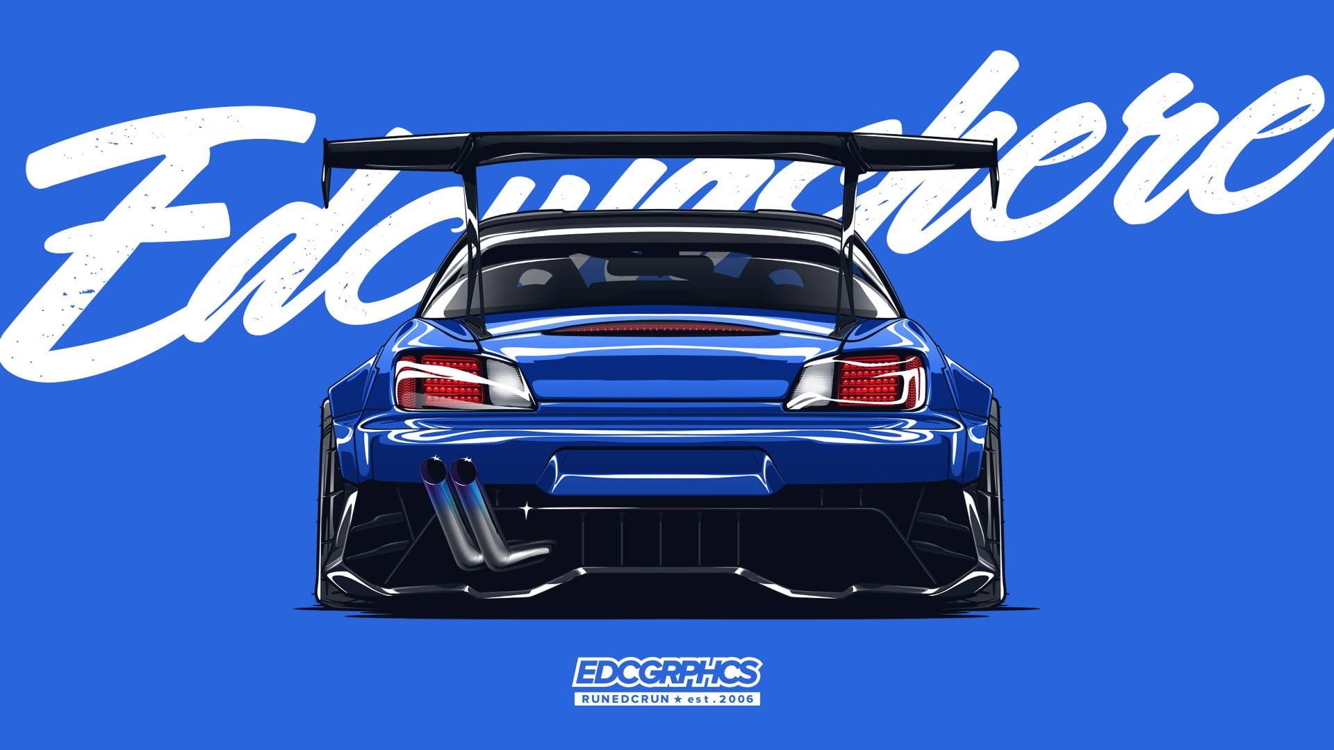 JDM Blue Wallpapers - Wallpaper Cave