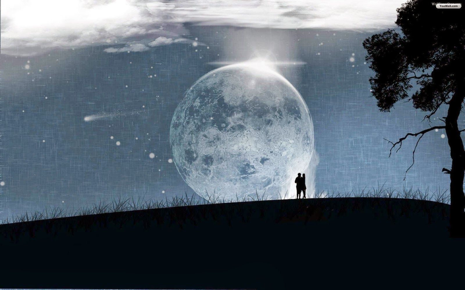 Romantic Moon Wallpapers - Wallpaper Cave