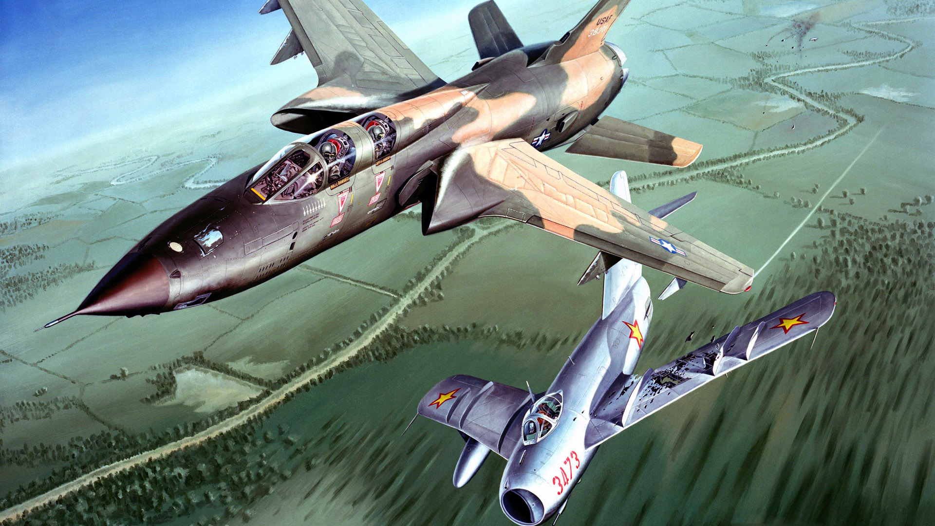 F-105 Wallpapers - Wallpaper Cave