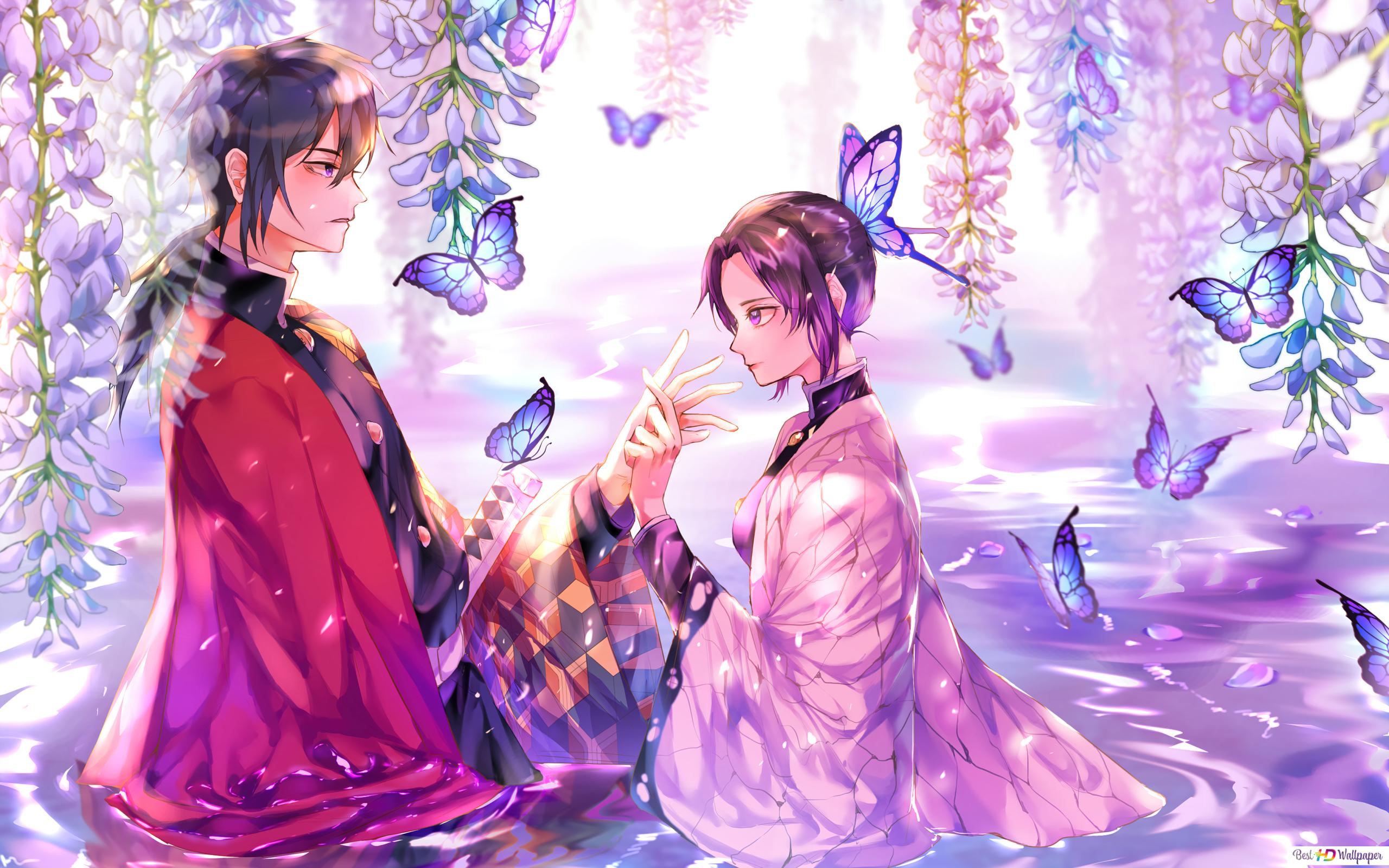 Tomioka And Shinobu Wallpapers - Wallpaper Cave