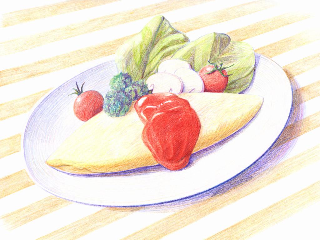 Food Drawing Wallpapers - Wallpaper Cave