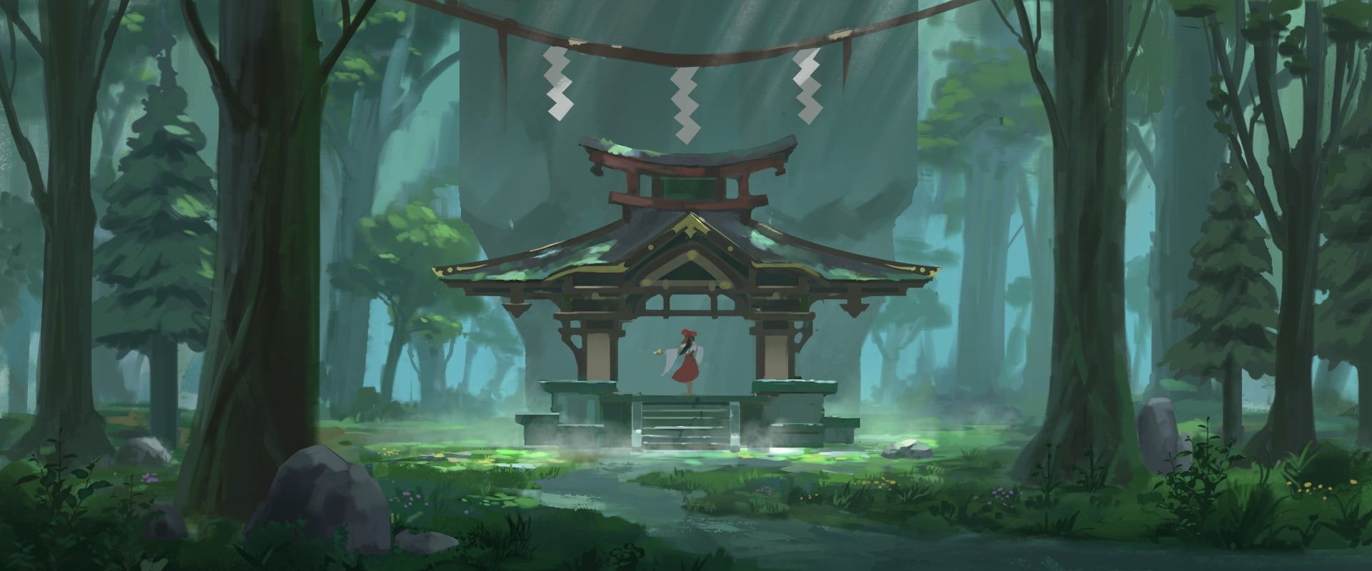 Anime Shrine Wallpapers - Wallpaper Cave