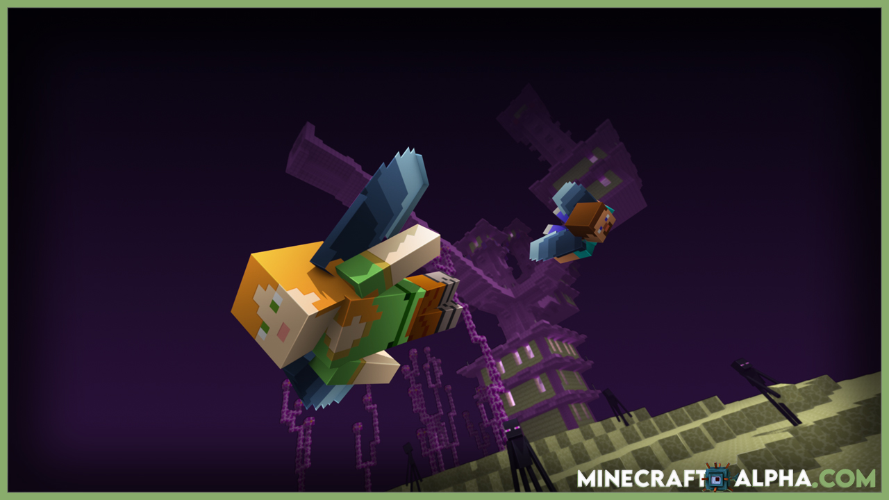 Minecraft Elytra Wallpapers - Wallpaper Cave