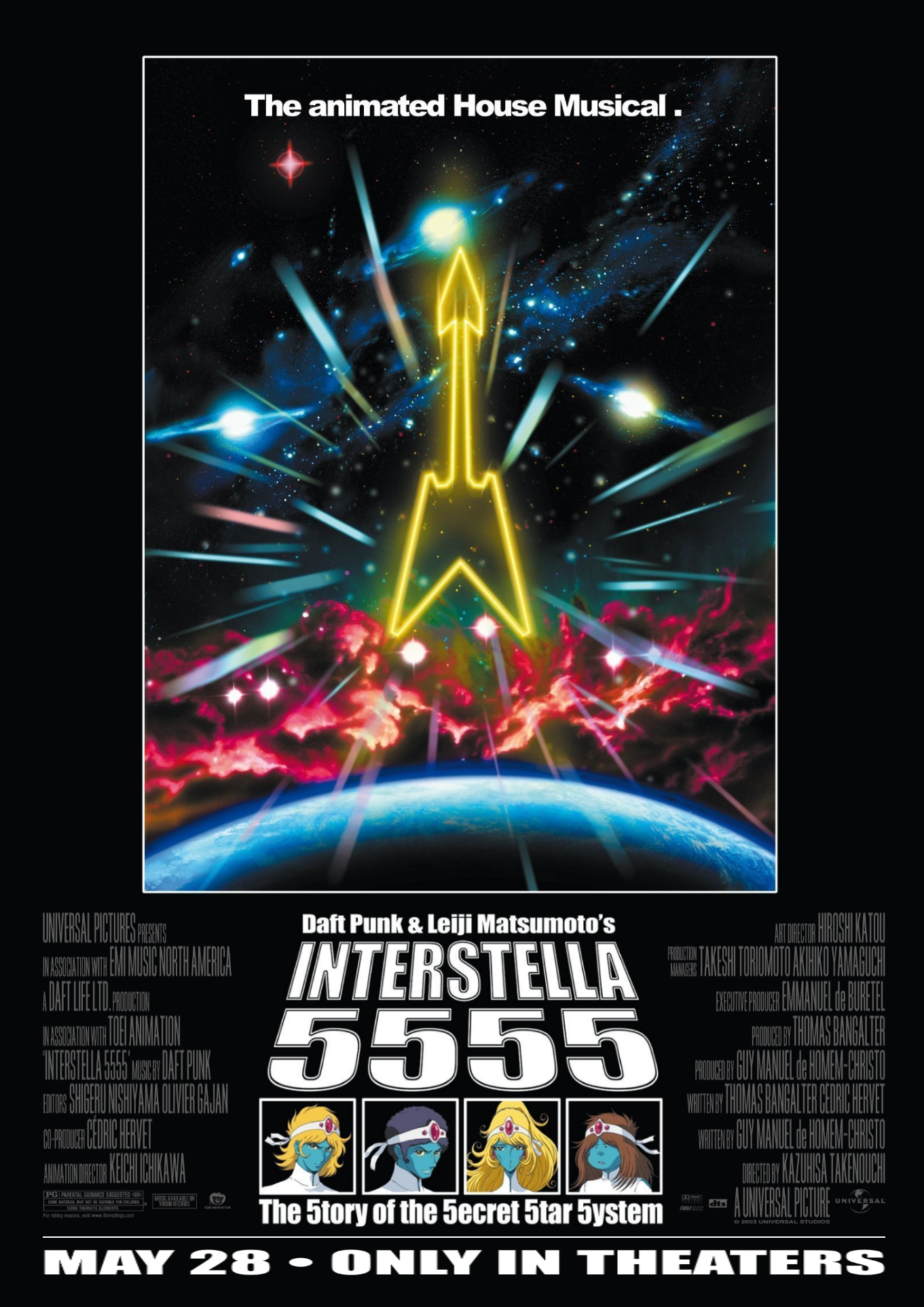 Interstella 5555: The 5tory Of The 5ecret 5tar 5ystem Wallpapers ...