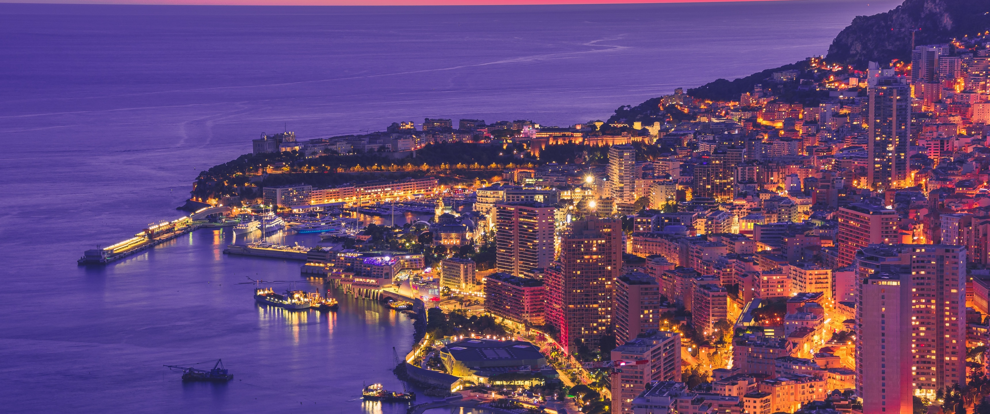Monaco Night Wallpapers - Wallpaper Cave