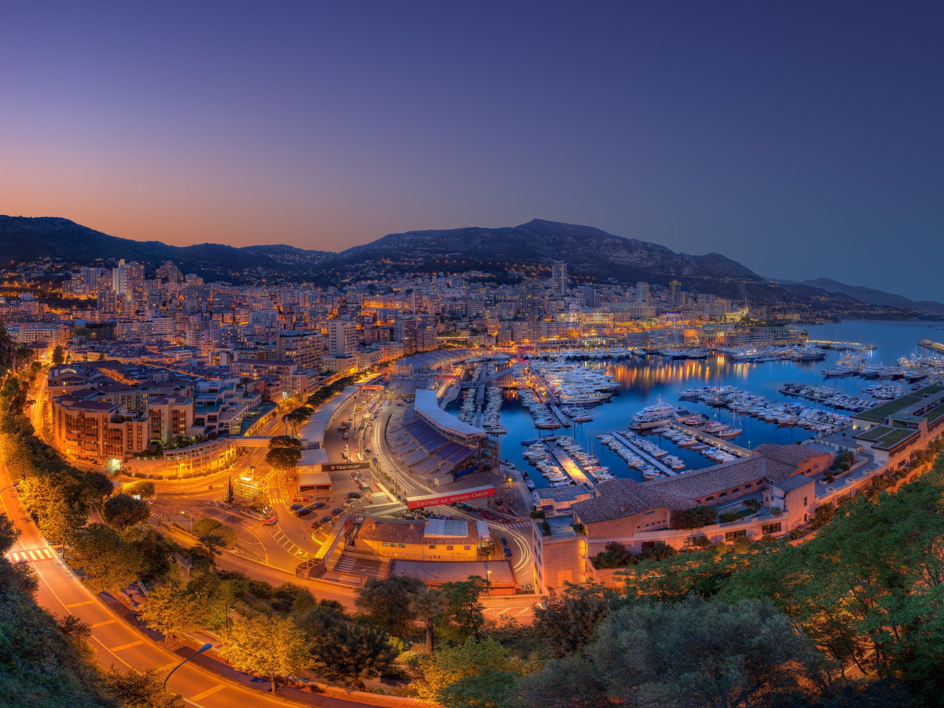 Monaco Night Wallpapers - Wallpaper Cave