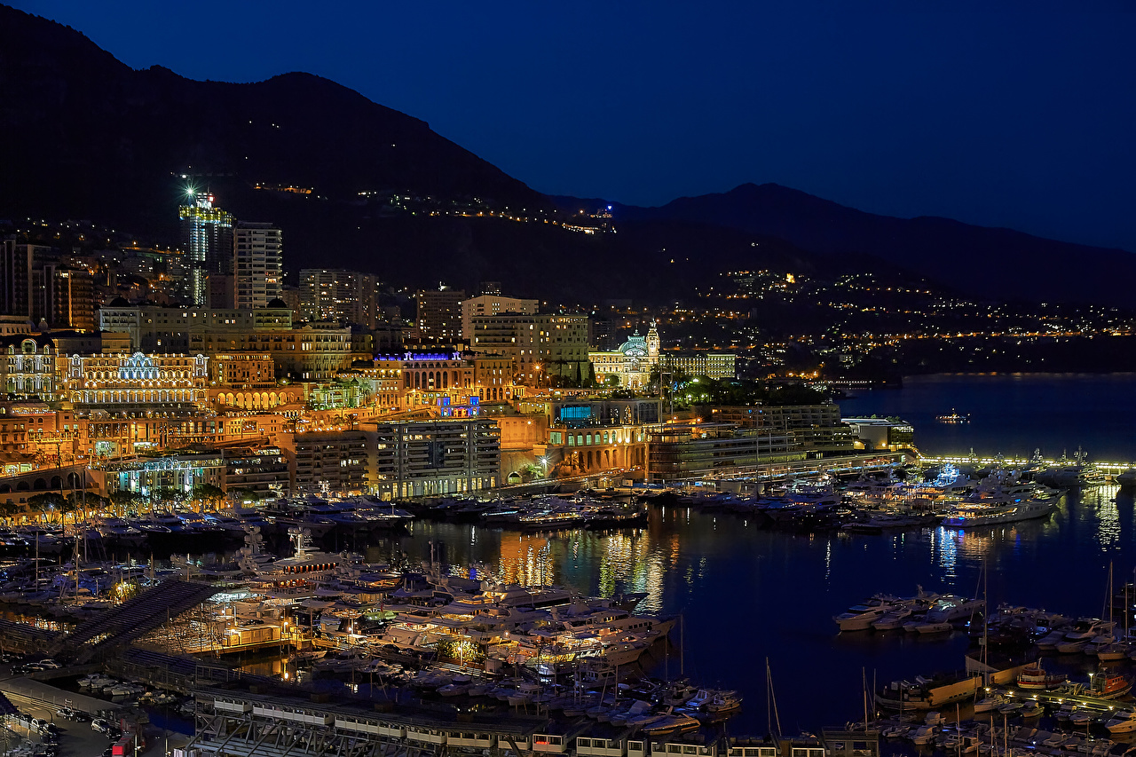 Monaco Night Wallpapers - Wallpaper Cave
