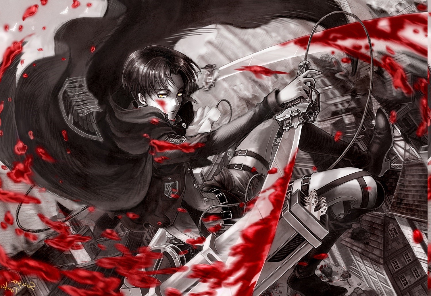 Levi Sad Wallpapers - Wallpaper Cave