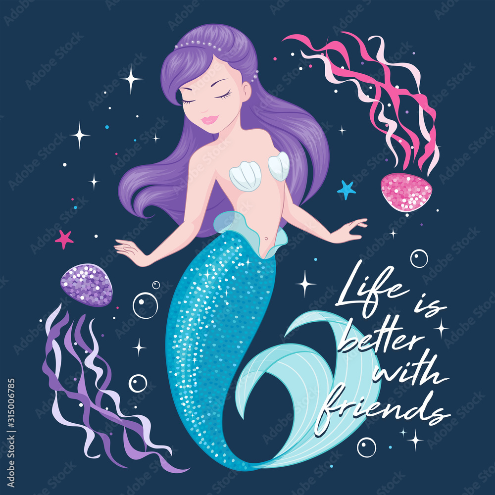Mermaid Friends Wallpapers - Wallpaper Cave