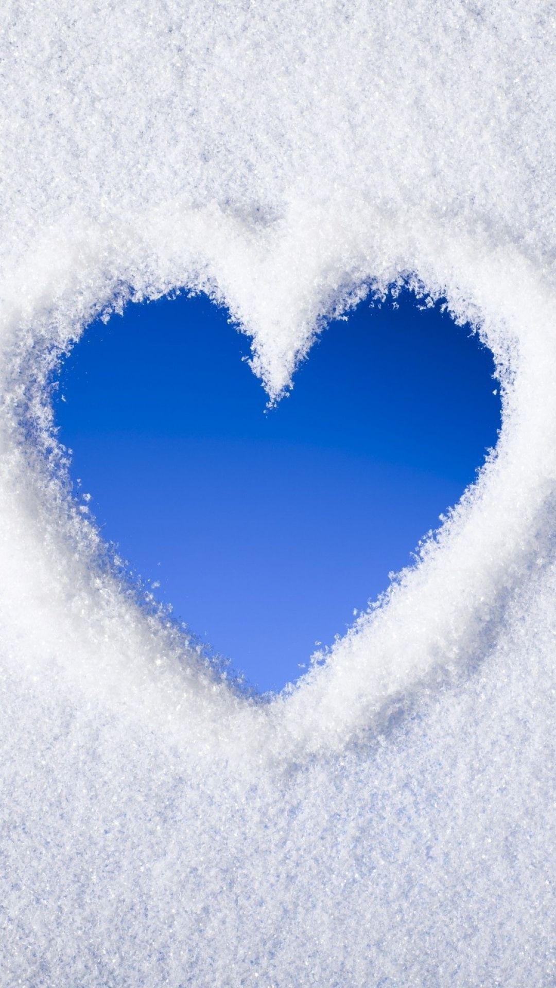 Hearts In The Snow Wallpapers - Wallpaper Cave