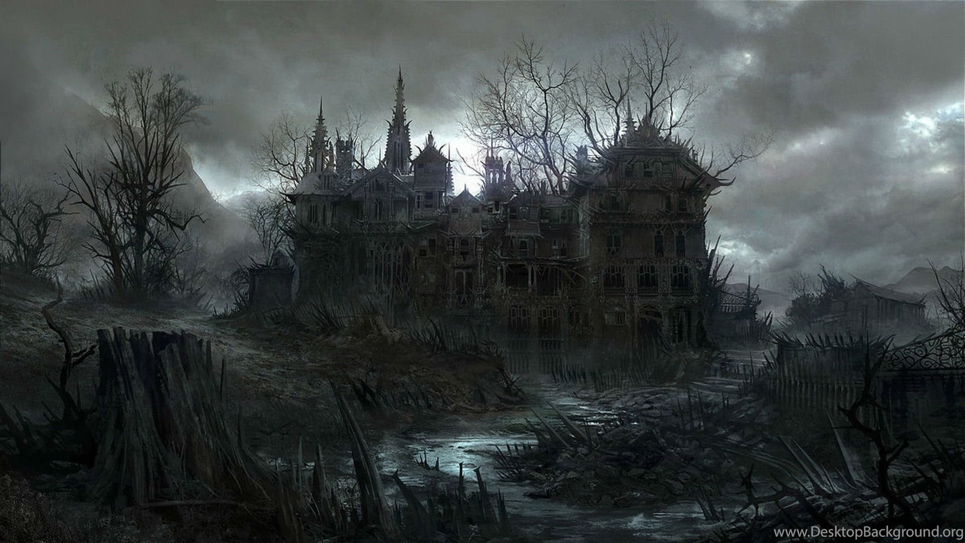 Winter Spooky Wallpapers - Wallpaper Cave