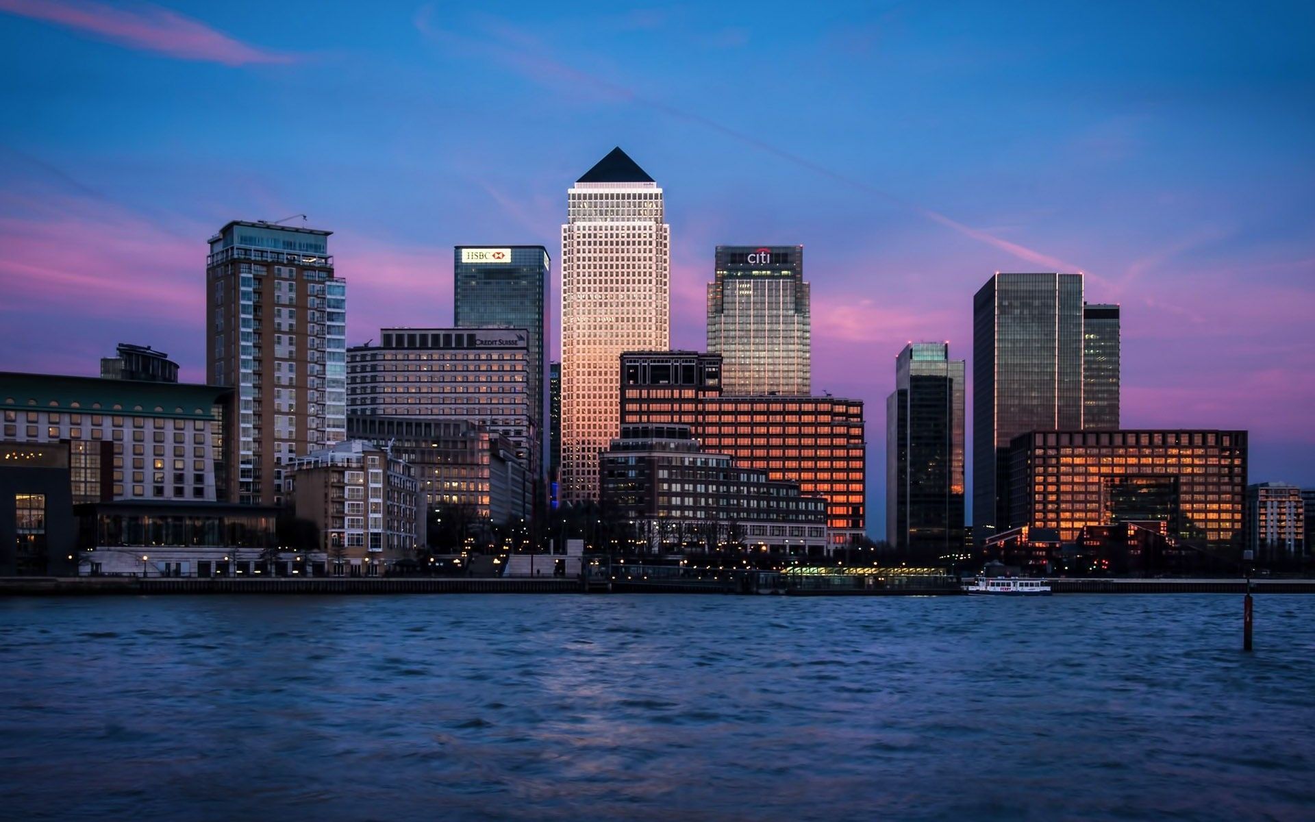 Canary Wharf Wallpapers - Wallpaper Cave