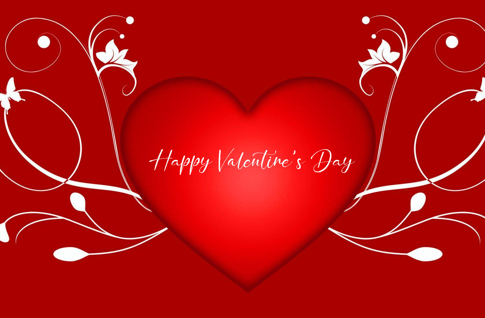 Happy Valentine's Day Red Wallpapers - Wallpaper Cave