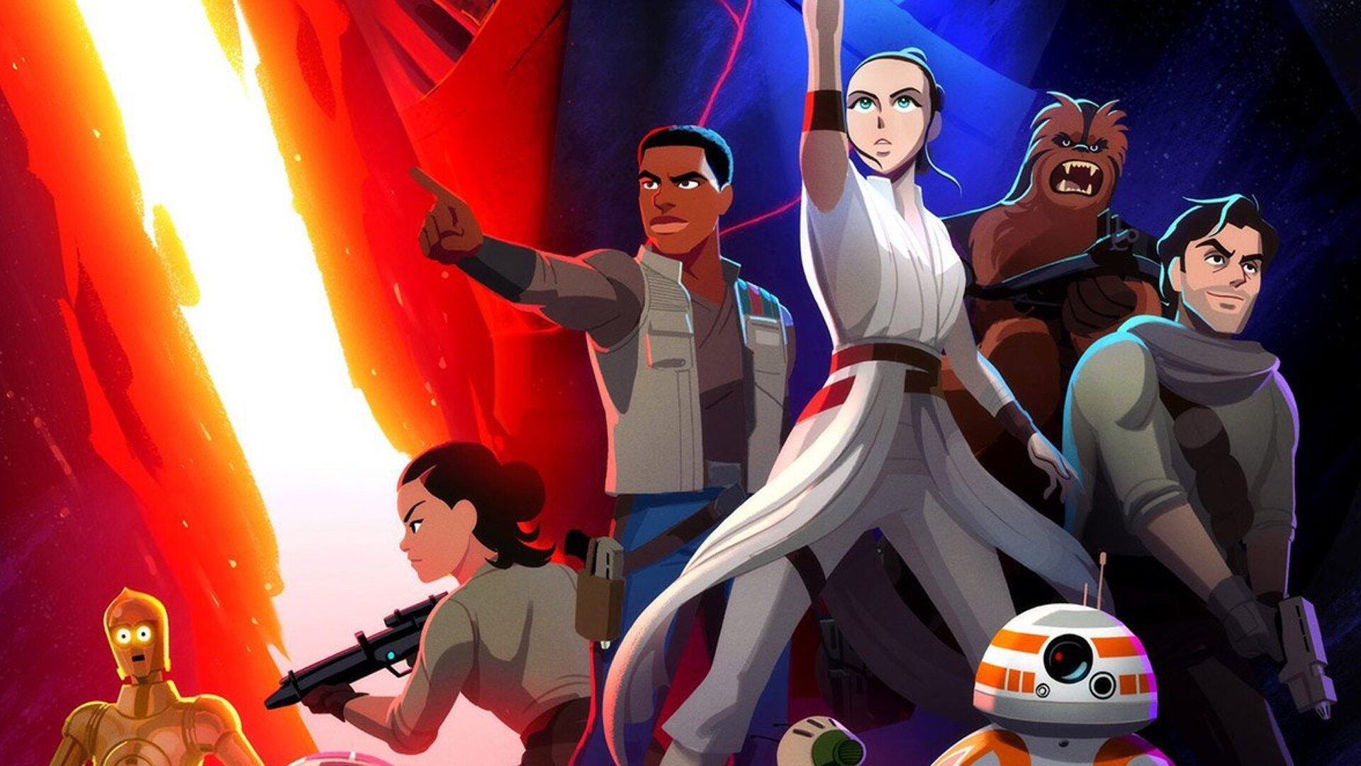 Star Wars Cartoon Wallpapers - Wallpaper Cave