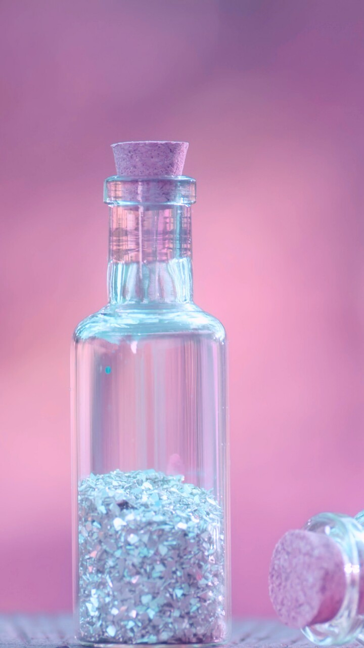 Glitter Bottle Wallpapers - Wallpaper Cave