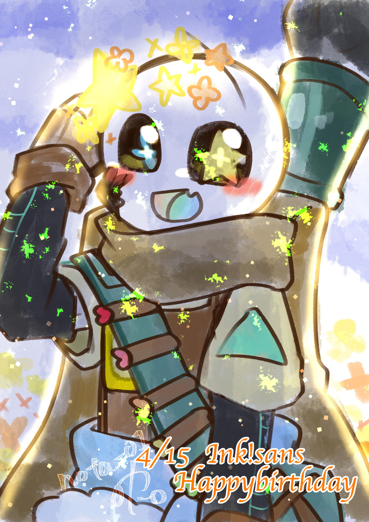 Inktale Sans Wallpapers - Wallpaper Cave