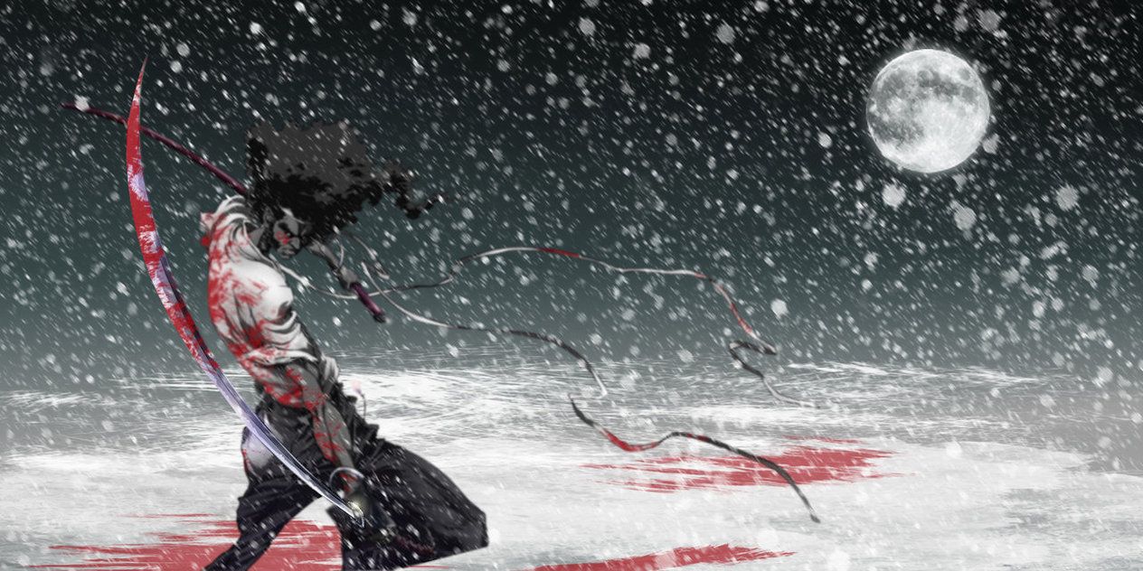 Winter Anime Samurai Wallpapers - Wallpaper Cave