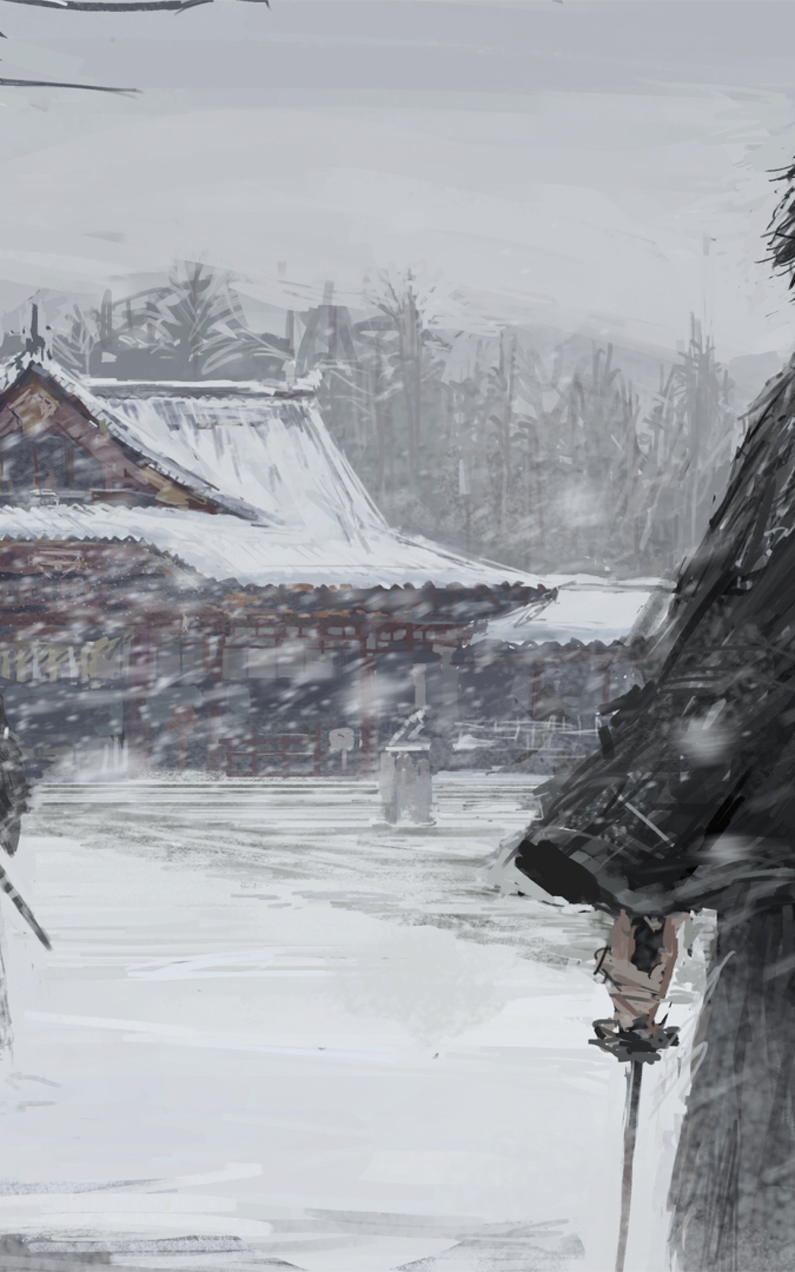Samurai Winter Wallpapers - Wallpaper Cave