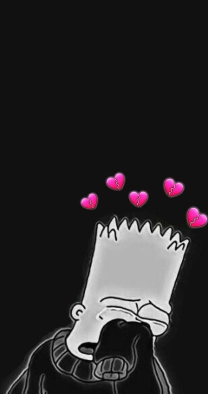 Bart Simpson Broken Heart Wallpapers - Wallpaper Cave