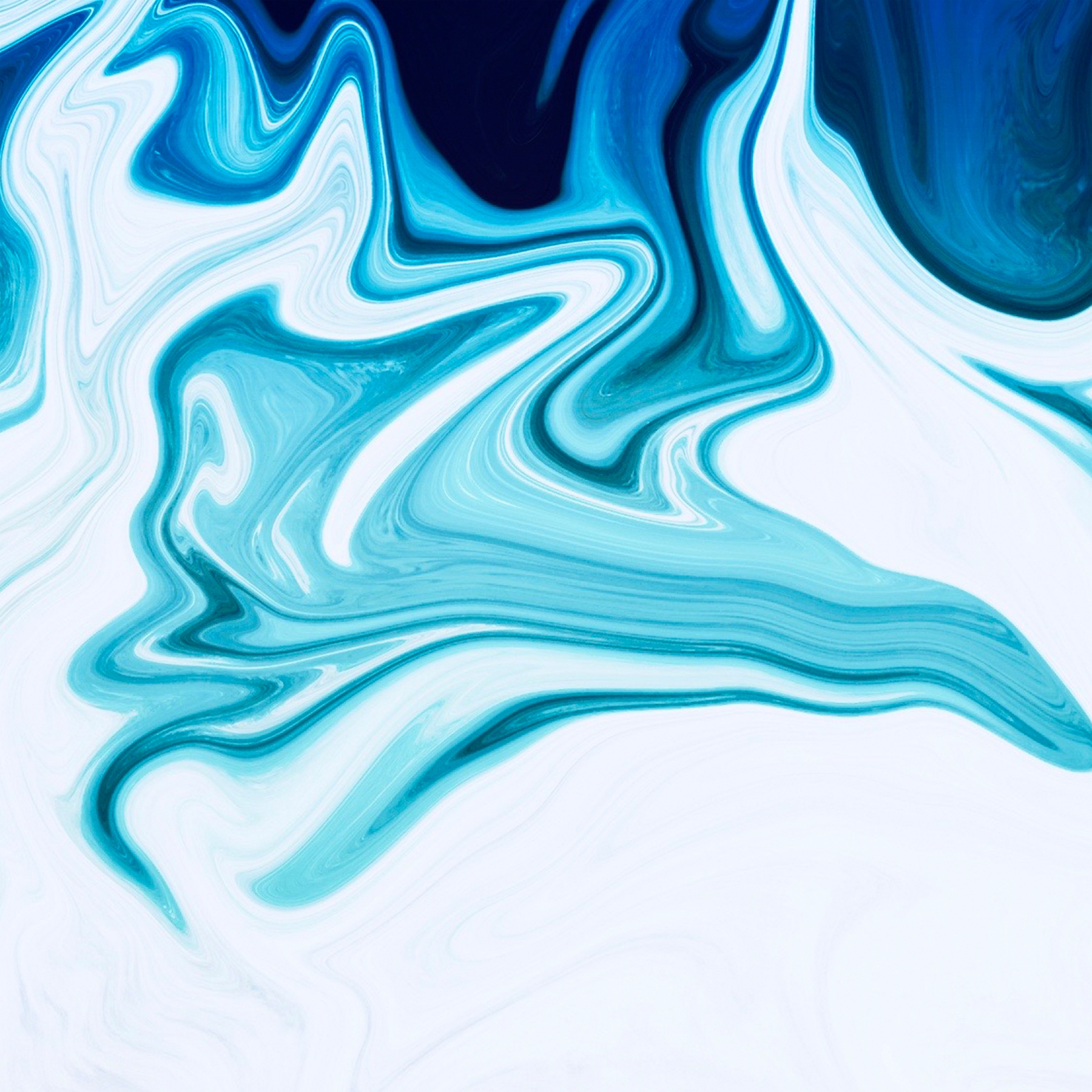 Abstract Liquid Light Blue And White Wallpapers - Wallpaper Cave