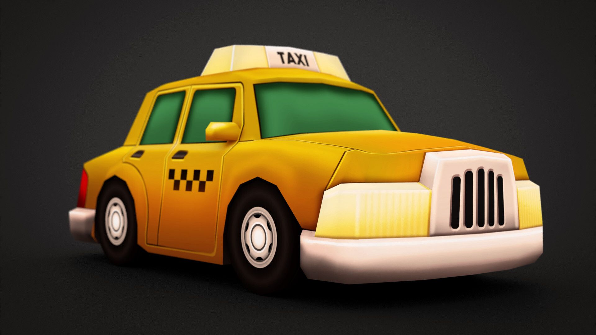Cartoon Taxi Wallpapers - Wallpaper Cave