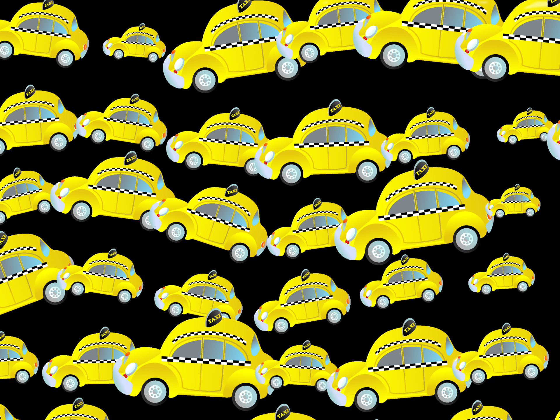 Cartoon Taxi Wallpapers - Wallpaper Cave