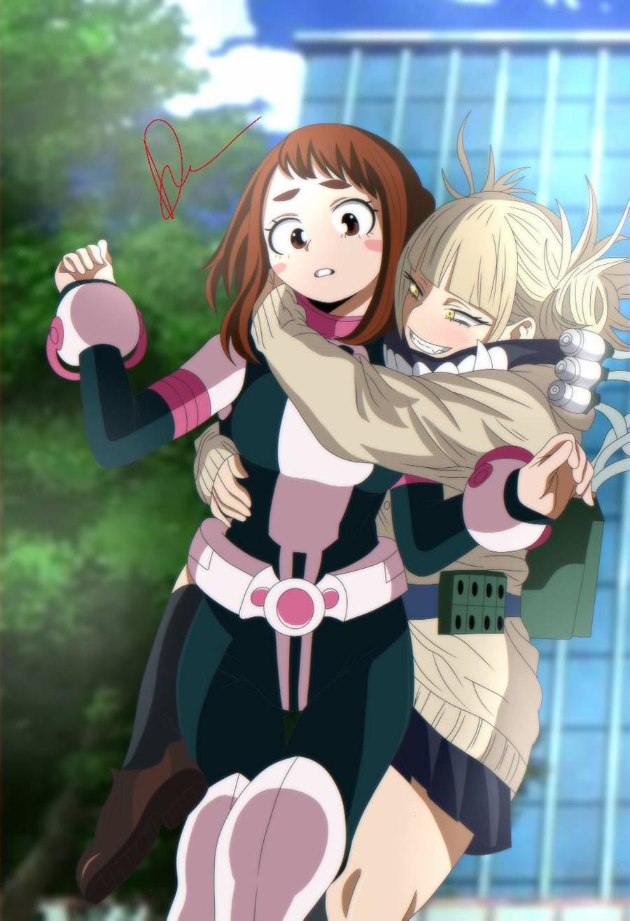 Toga X Ochaco Cute Wallpapers - Wallpaper Cave