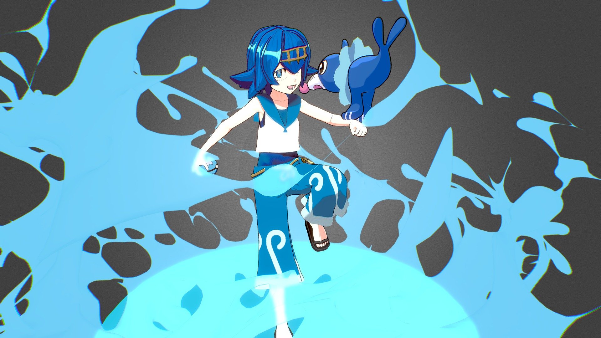 Pokémon Lana Wallpapers - Wallpaper Cave