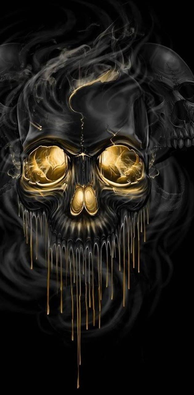 Drip Skulls Wallpapers - Wallpaper Cave