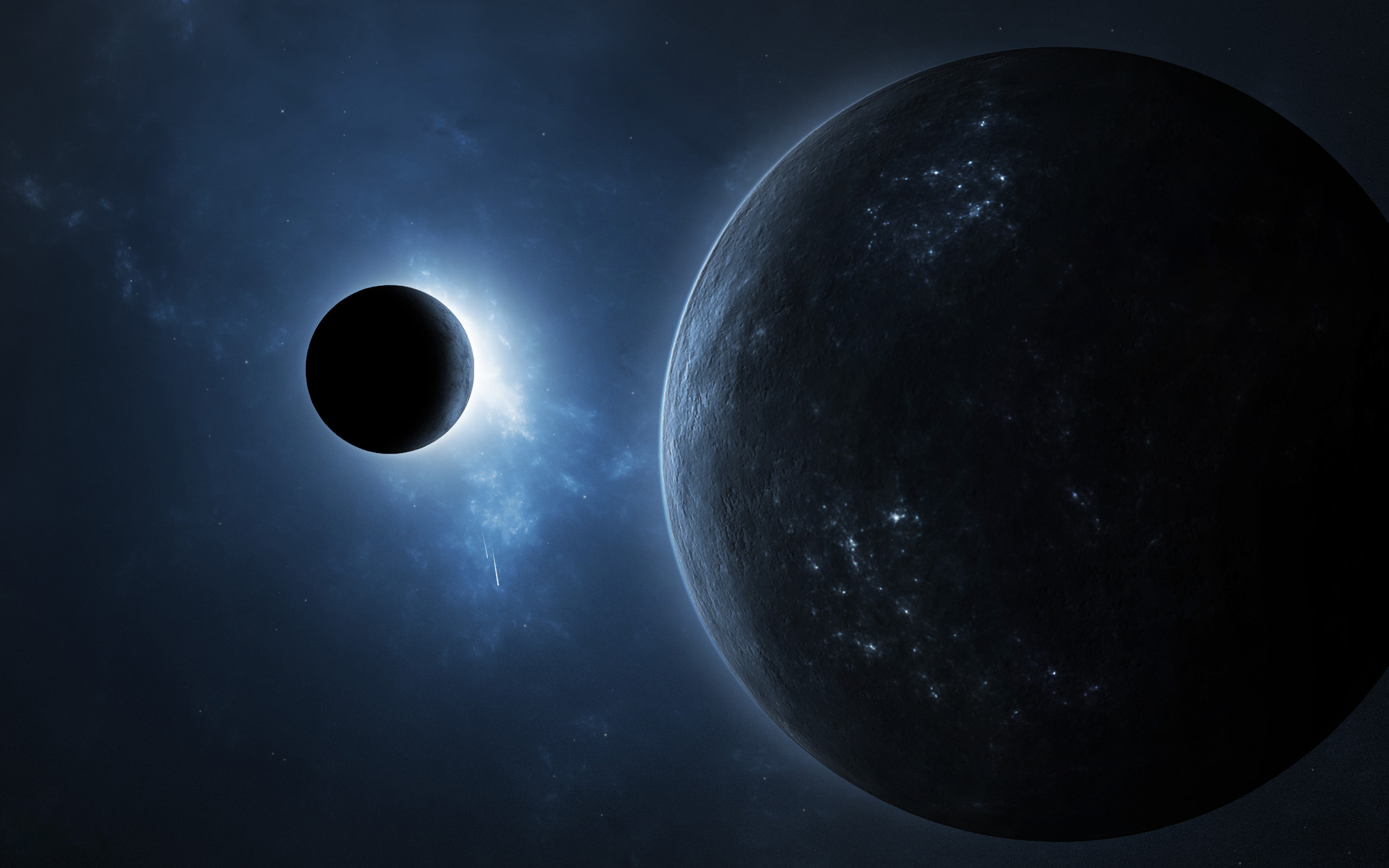 Blue Lunar Eclipses Wallpapers - Wallpaper Cave