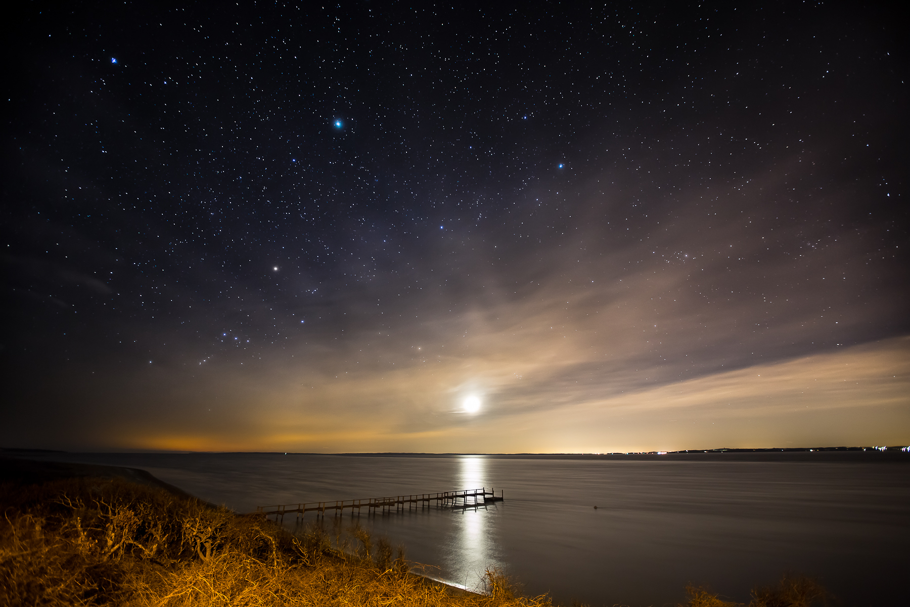 Moonset Wallpapers - Wallpaper Cave