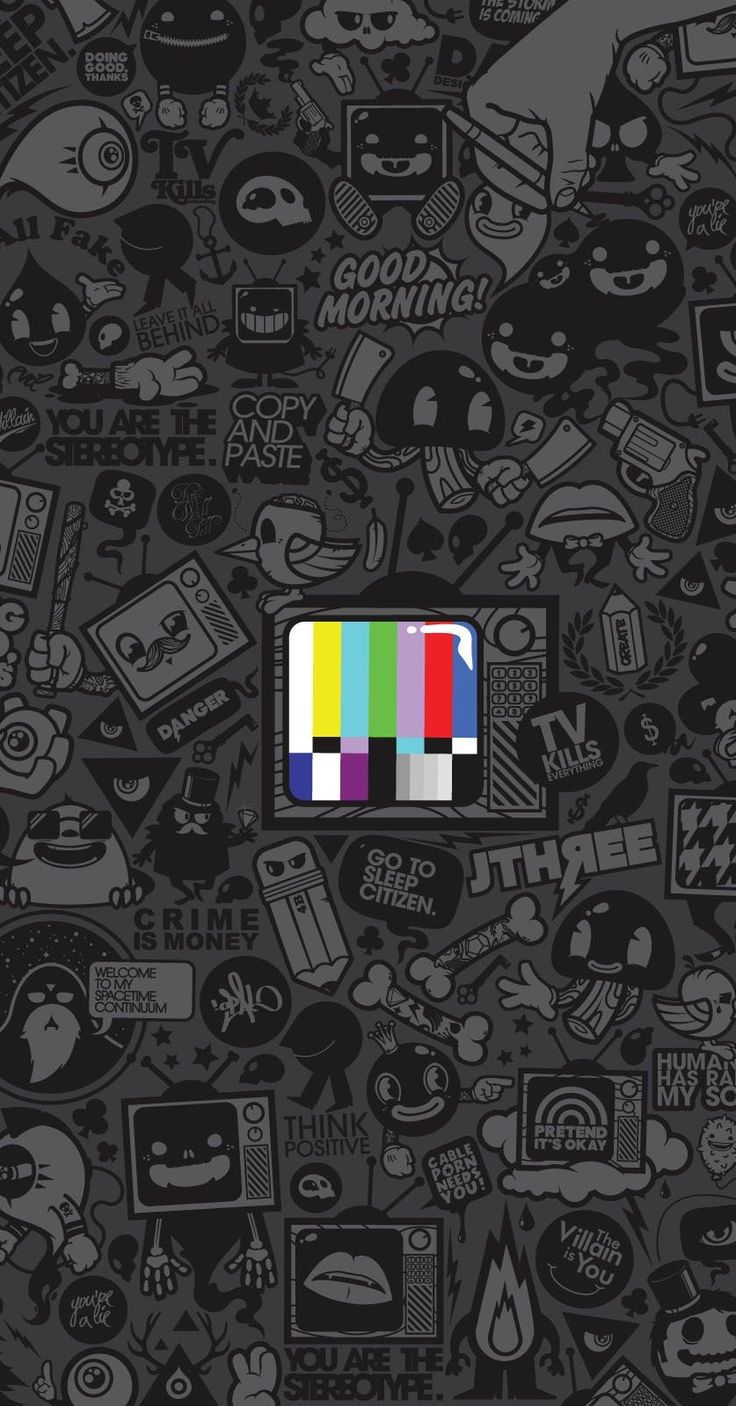 Cartoon Abstract Android Wallpapers - Wallpaper Cave