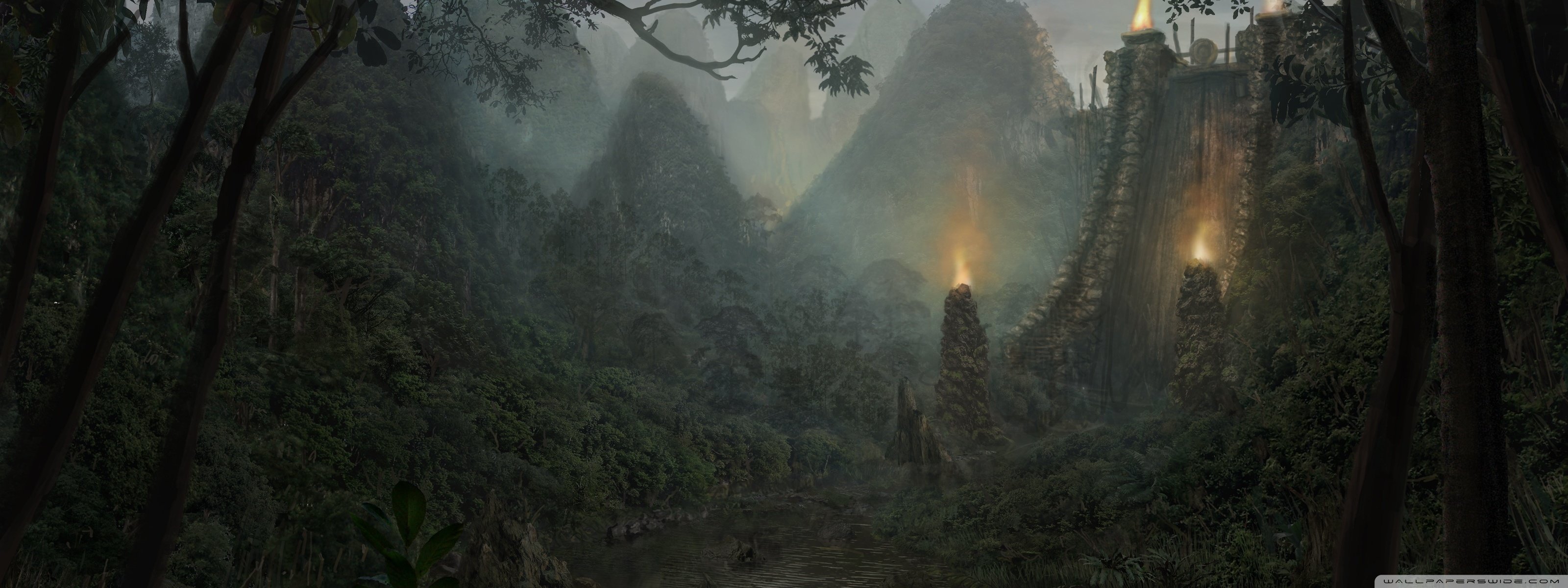 Dual Screen Fantasy Wallpapers - Wallpaper Cave