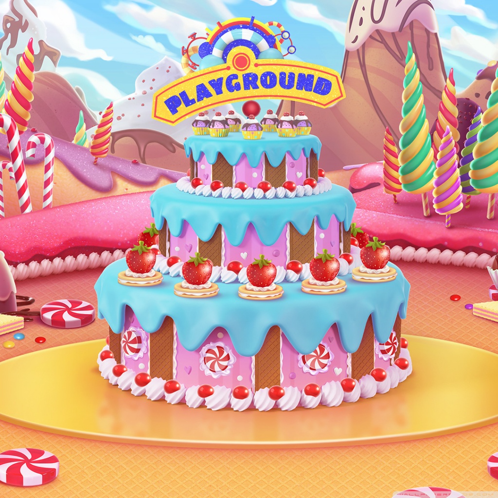 Candy World Wallpapers - Wallpaper Cave
