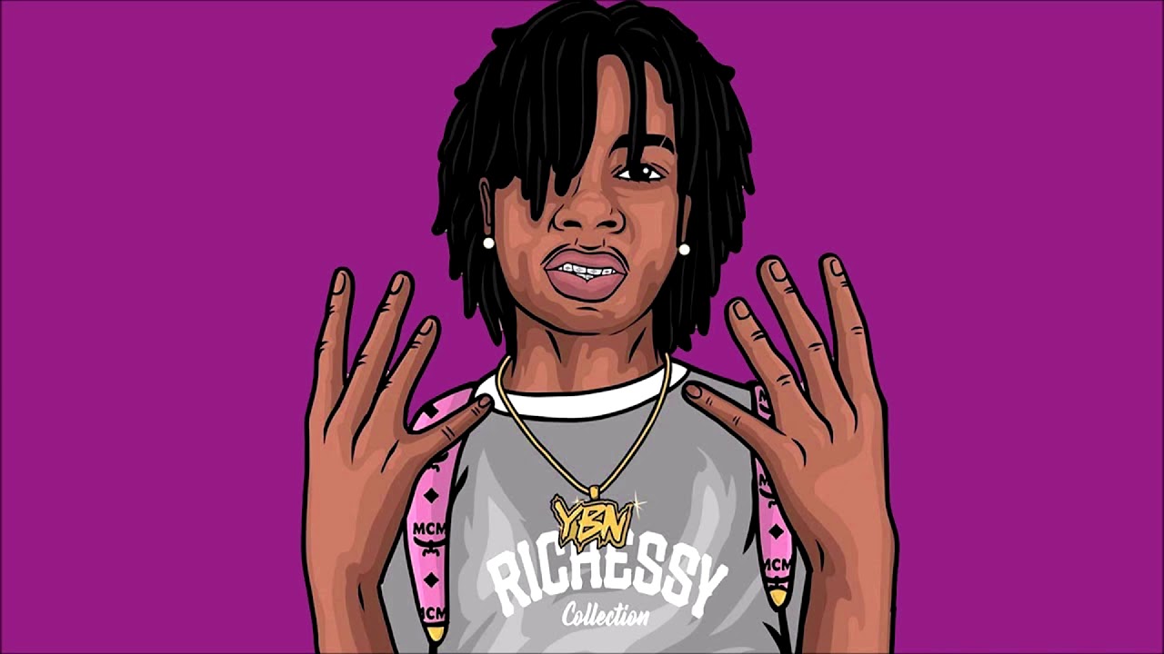 YBN Nahmir Cartoon Wallpapers - Wallpaper Cave