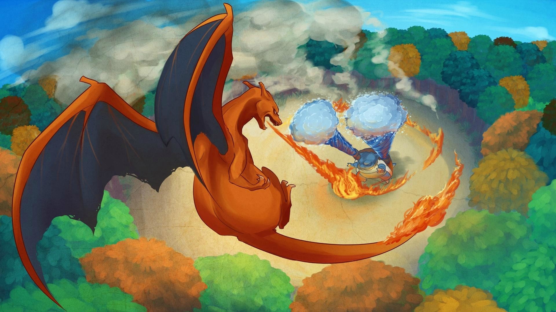 Pokémon Fight Wallpapers - Wallpaper Cave