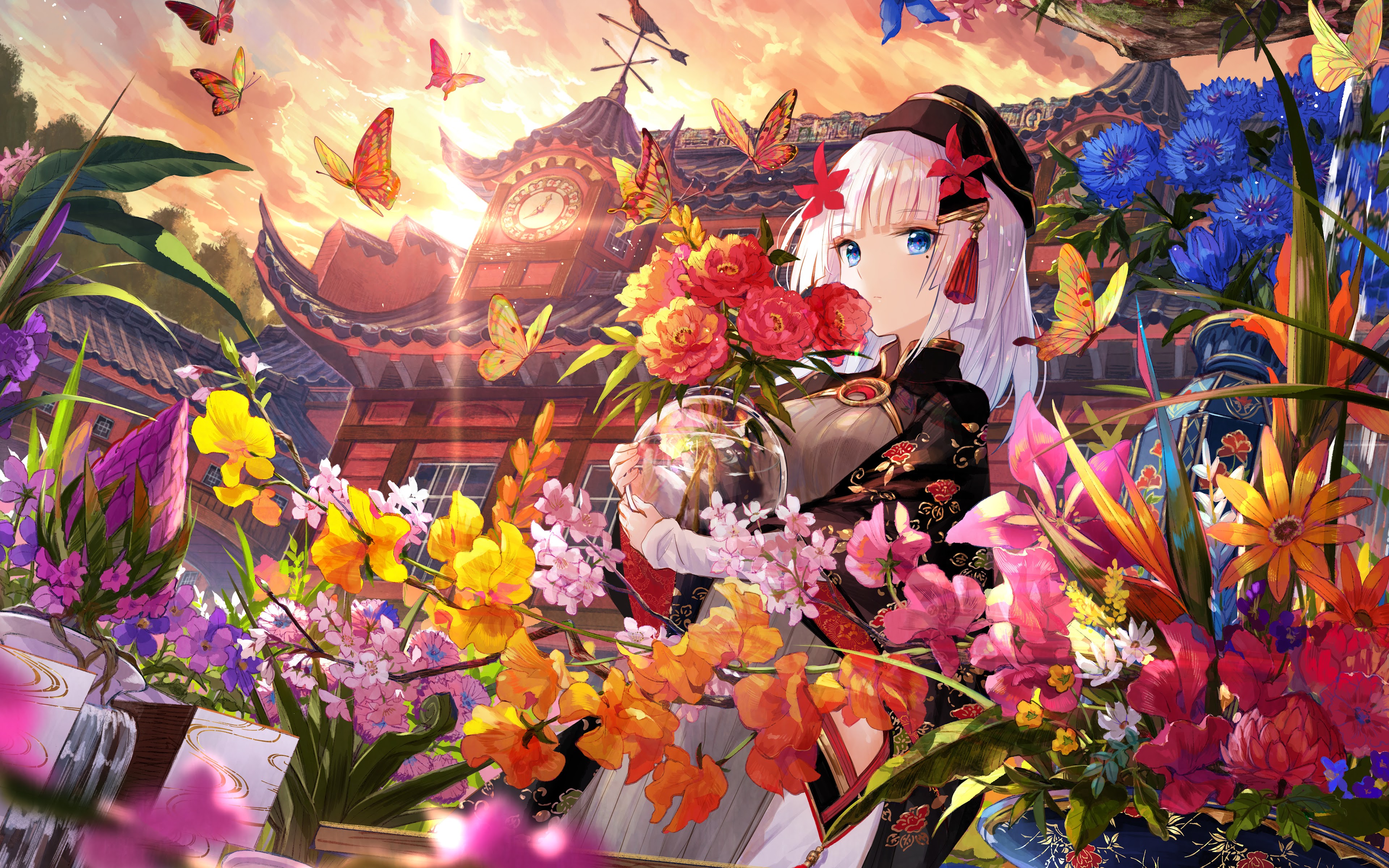 Anime Flower Spring Wallpapers - Wallpaper Cave