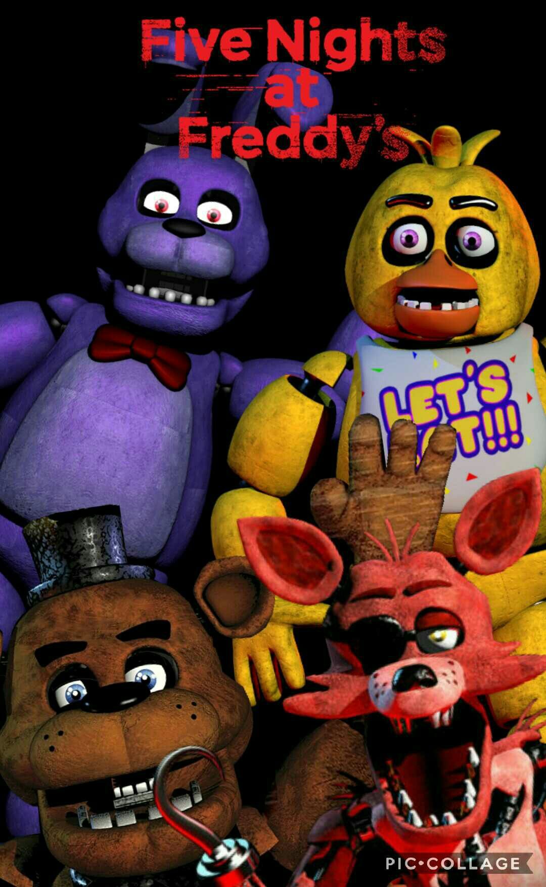 FNAF Collage Wallpapers - Wallpaper Cave