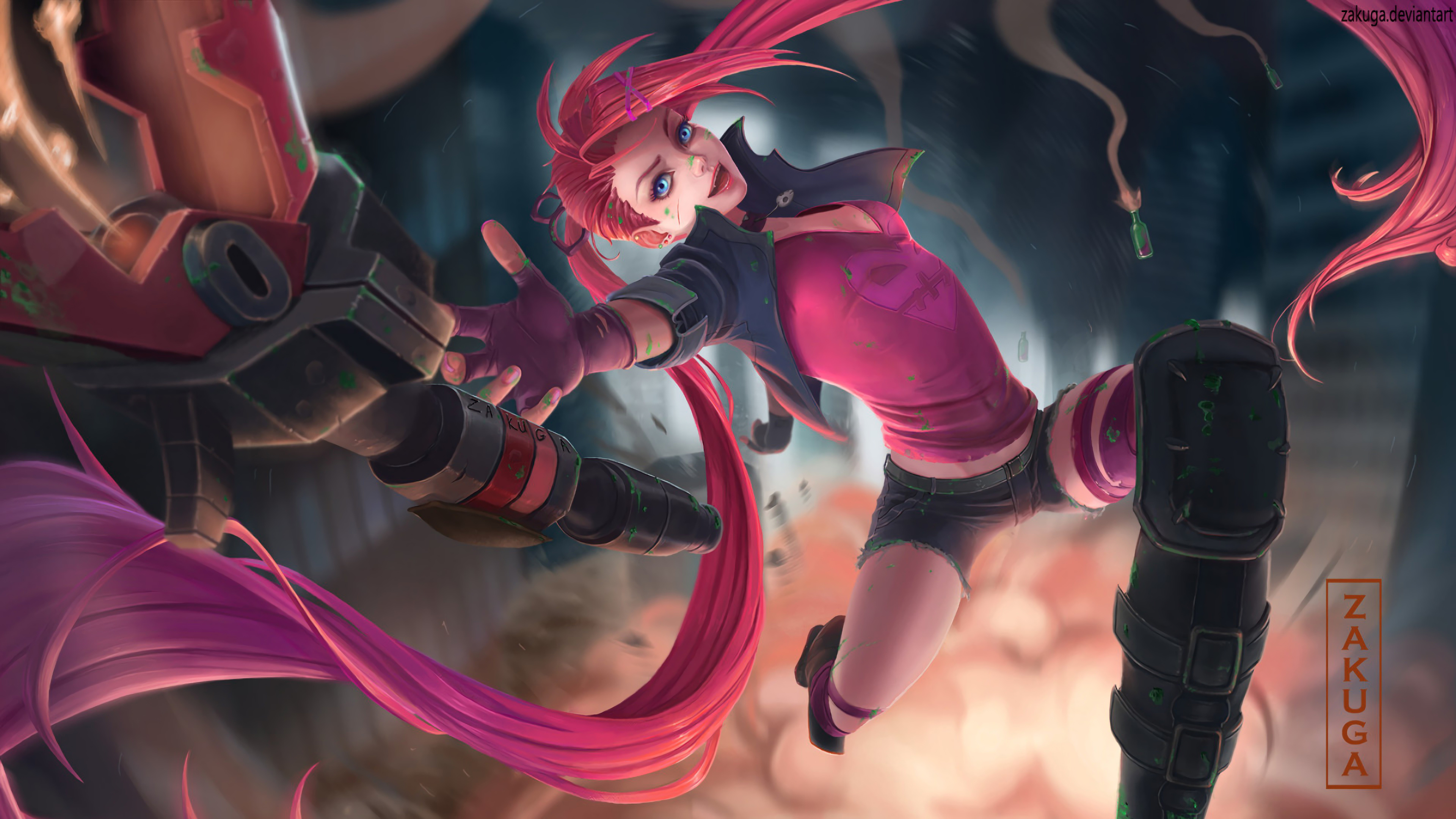 Jinx Computer Wallpapers - Wallpaper Cave