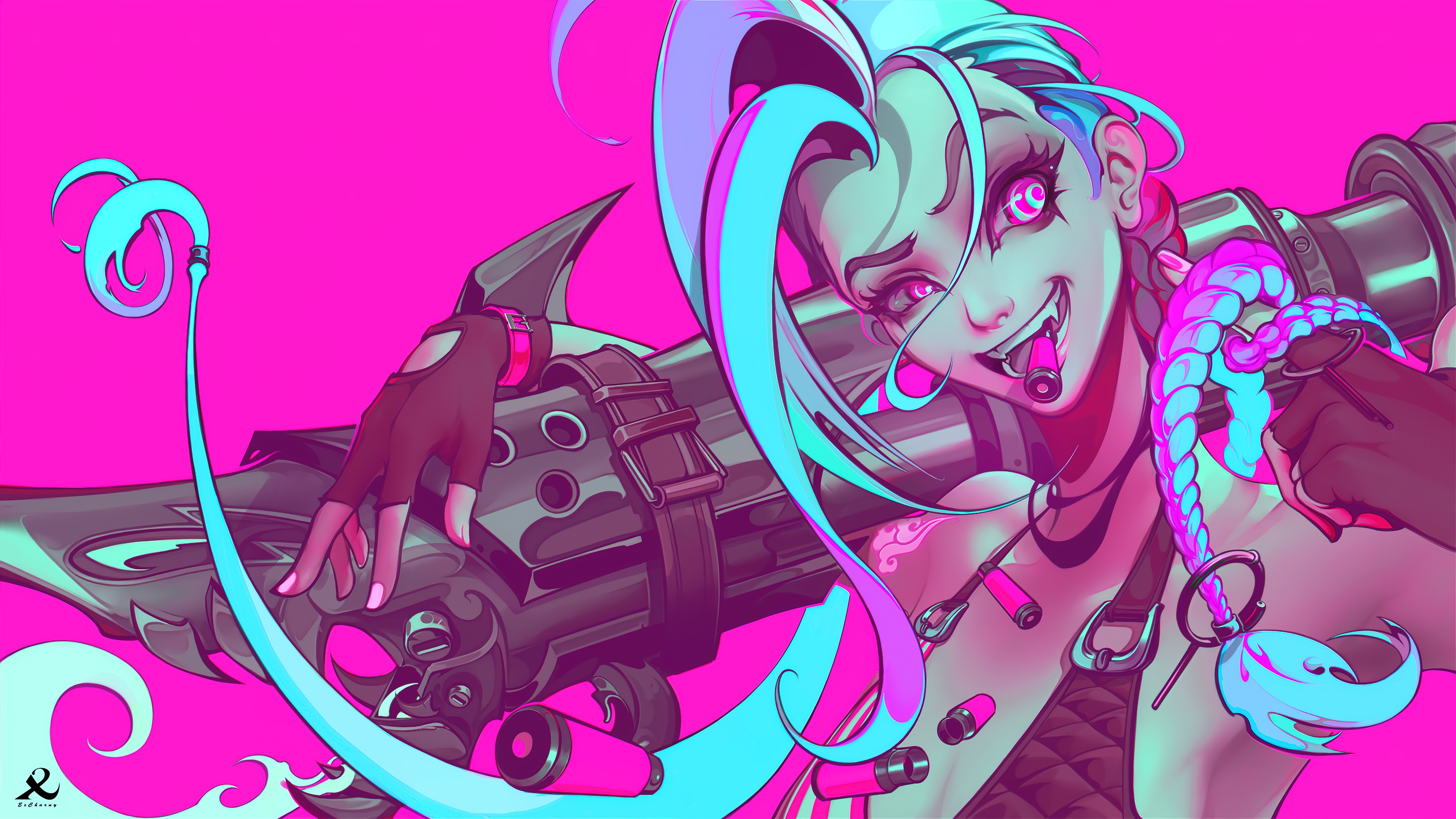 Jinx Computer Wallpapers - Wallpaper Cave