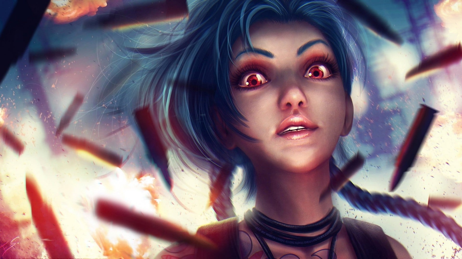 Jinx Computer Wallpapers - Wallpaper Cave