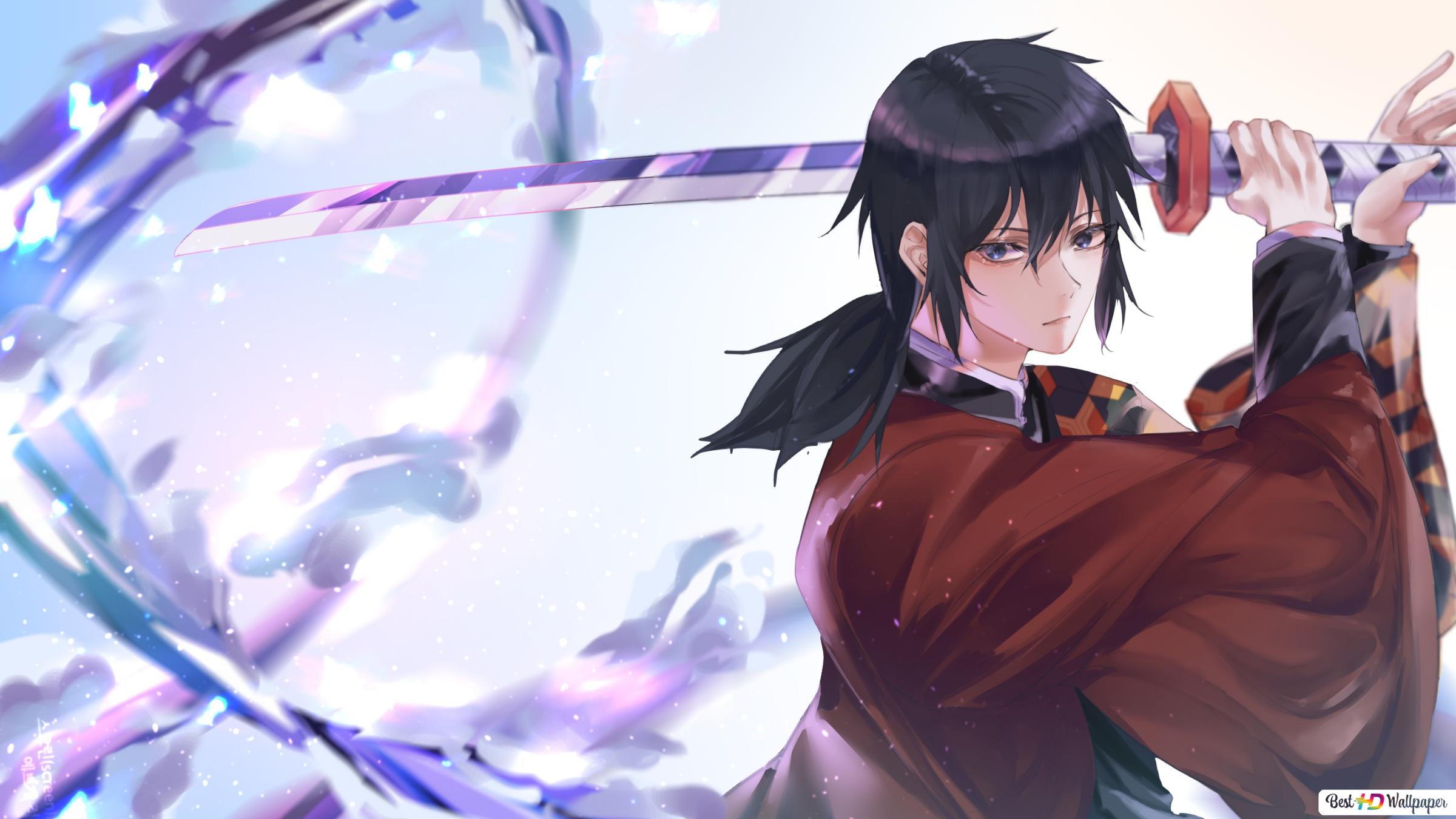 Demon Slayer Giyuu Desktop Wallpapers - Wallpaper Cave