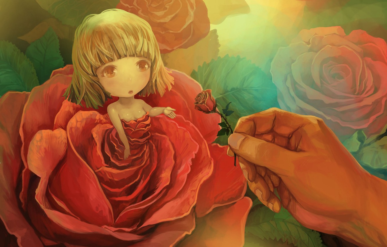 Rose Fairy Wallpapers - Wallpaper Cave