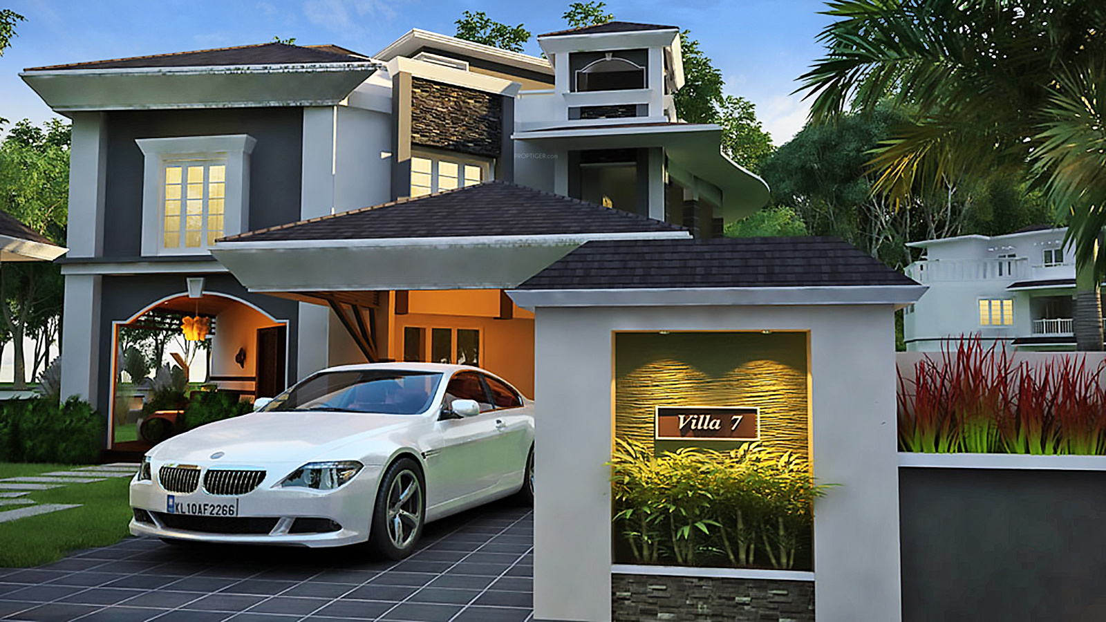 Villa And Car Wallpapers - Wallpaper Cave