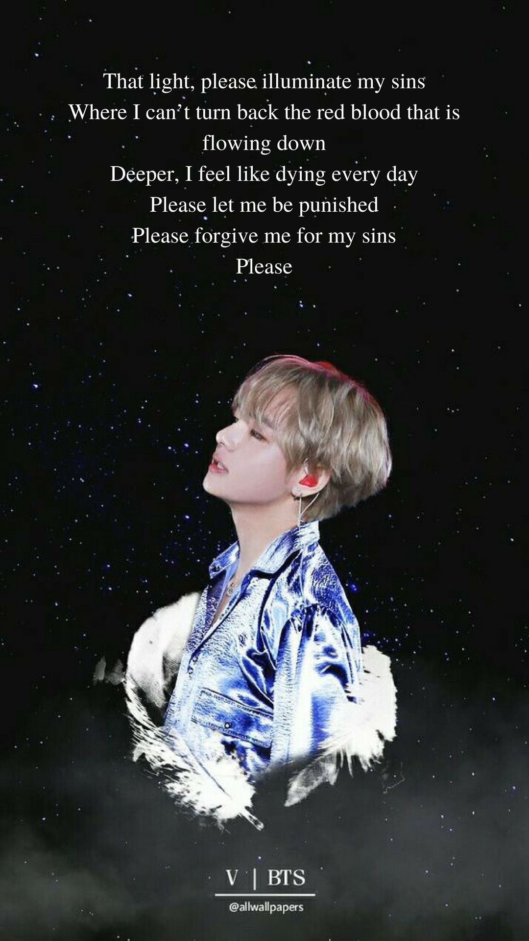 BTS V Quotes Wallpapers - Wallpaper Cave