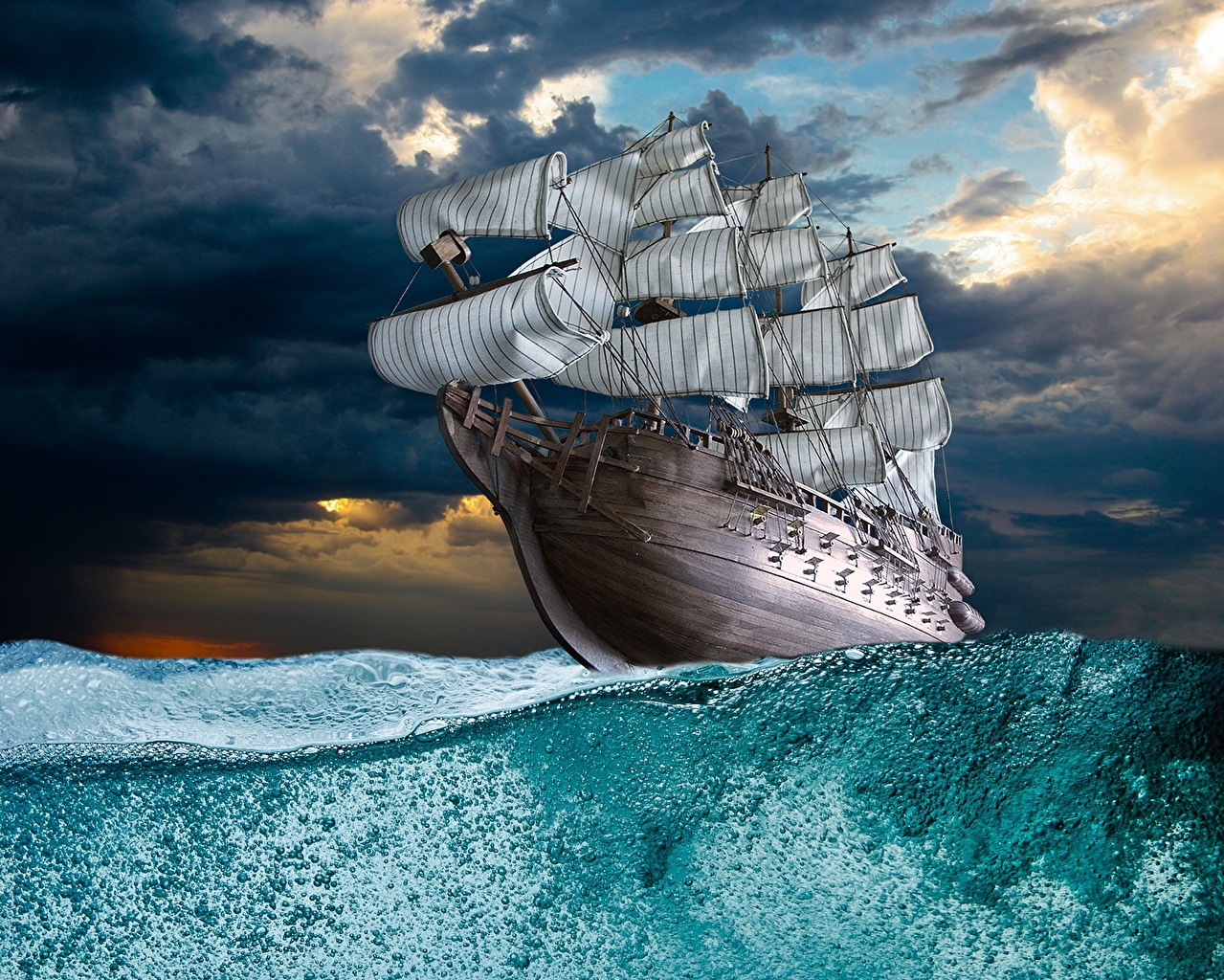 3D Sea Wallpapers - Wallpaper Cave