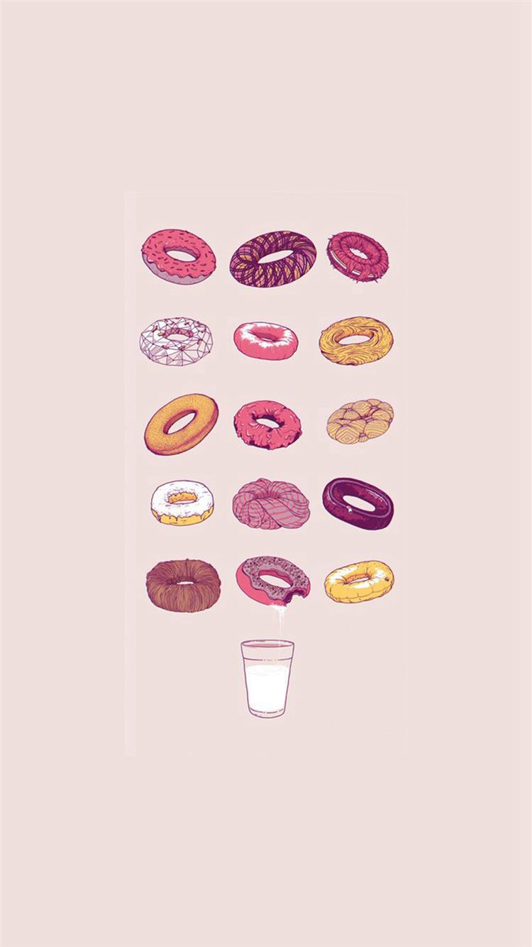 Cute Donuts Wallpapers - Wallpaper Cave