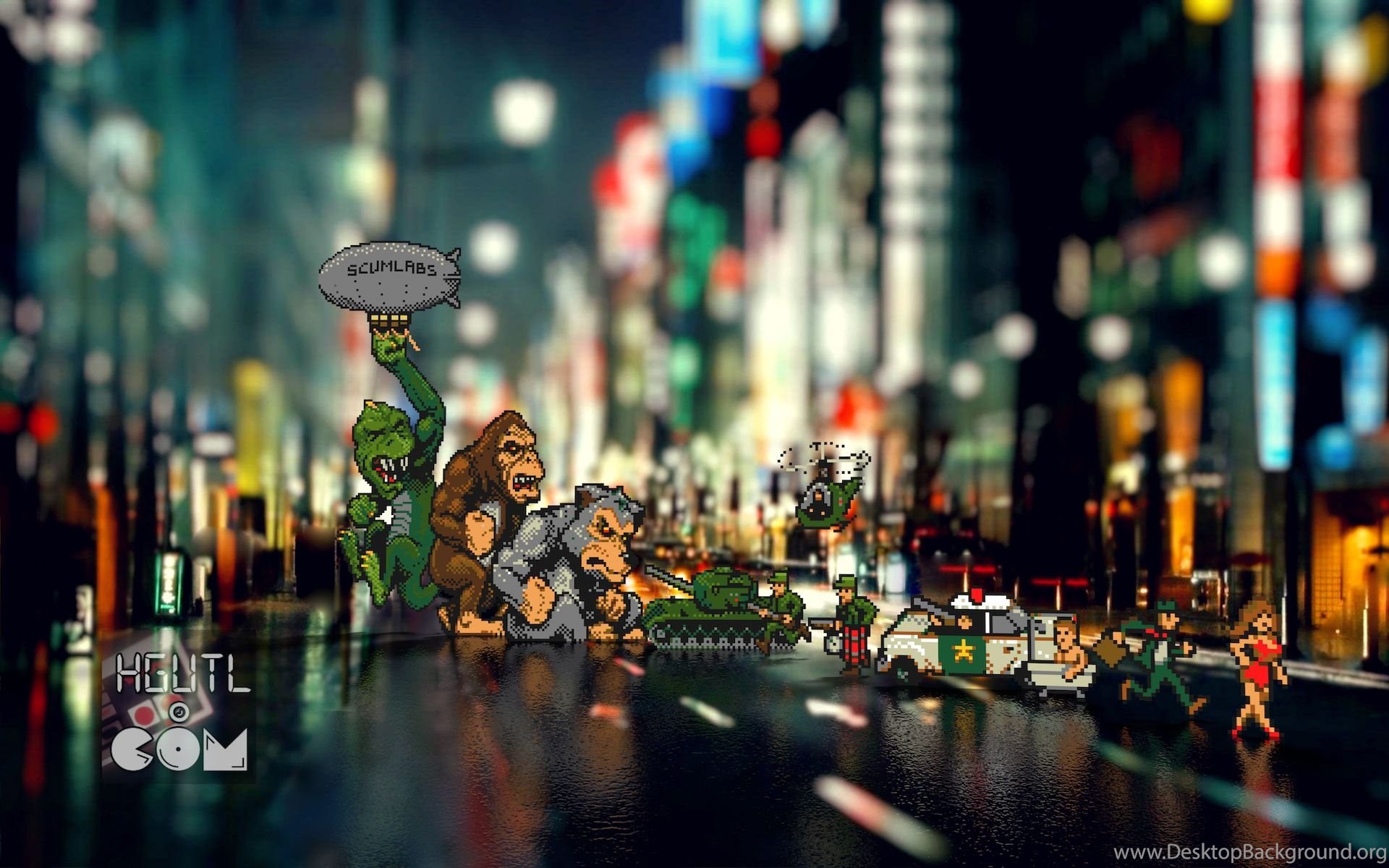 Rampage Game Wallpapers - Wallpaper Cave