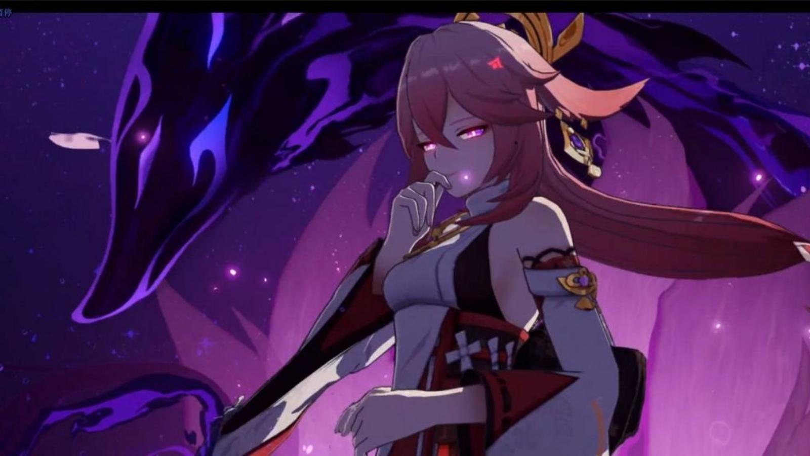 Yae Miko Computer Wallpapers - Wallpaper Cave