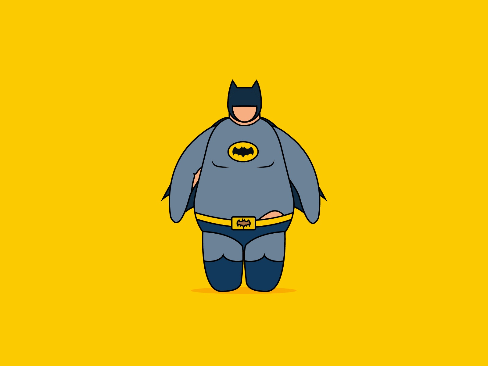 Fat Batman Wallpapers - Wallpaper Cave